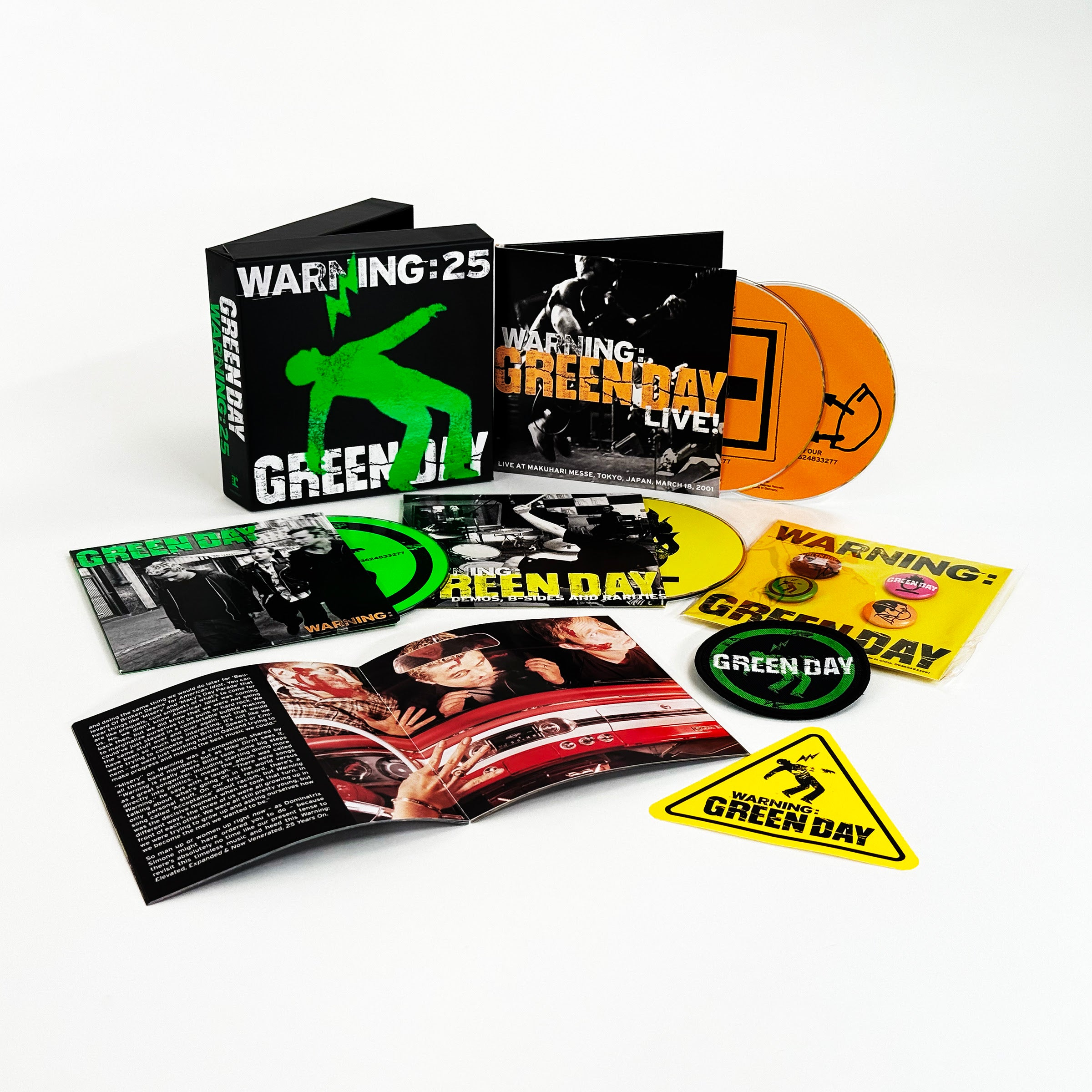 Green Day "Warning (25th Anniversary Deluxe Edition)" – LOUD PIZZA RECORDS