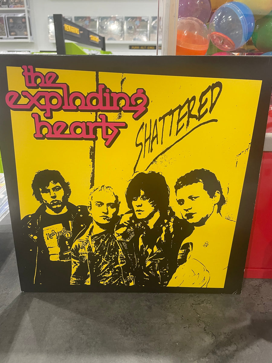 The Exploding Hearts "Shattered" (USED) – LOUD PIZZA RECORDS