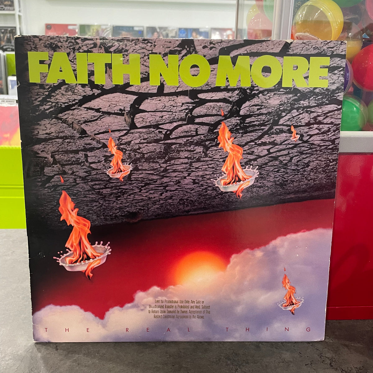 Faith No More "The Real Thing" (USED) – LOUD PIZZA RECORDS