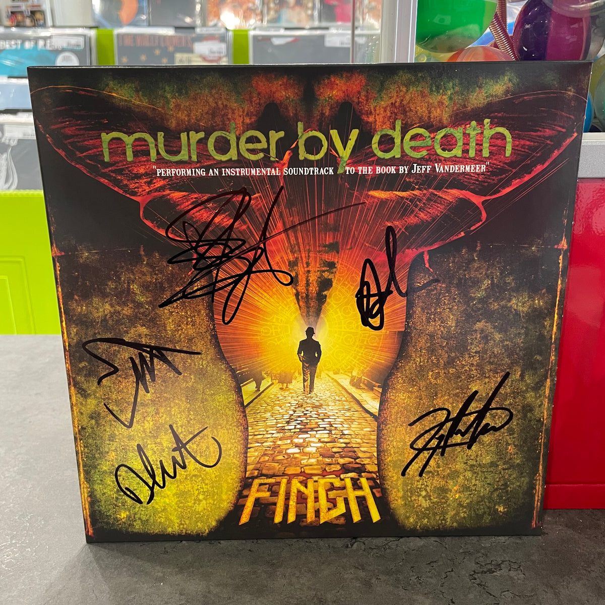 Murder by Death "Finch" (SIGNED) – LOUD PIZZA RECORDS
