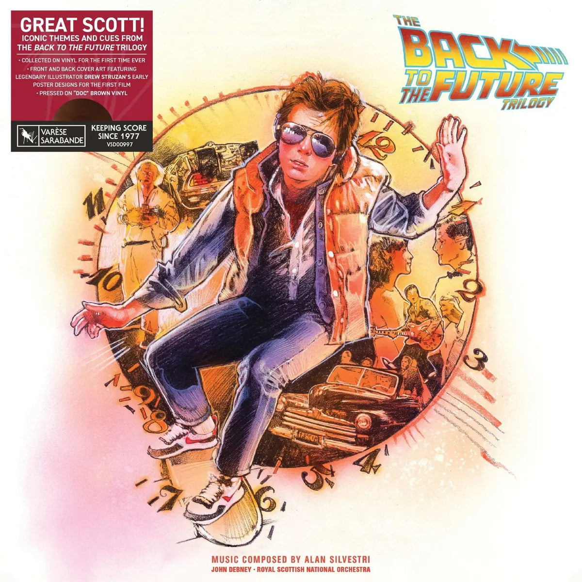 OST "The Back To The Future Trilogy (Themes and Cues by Alan Silvestri ...