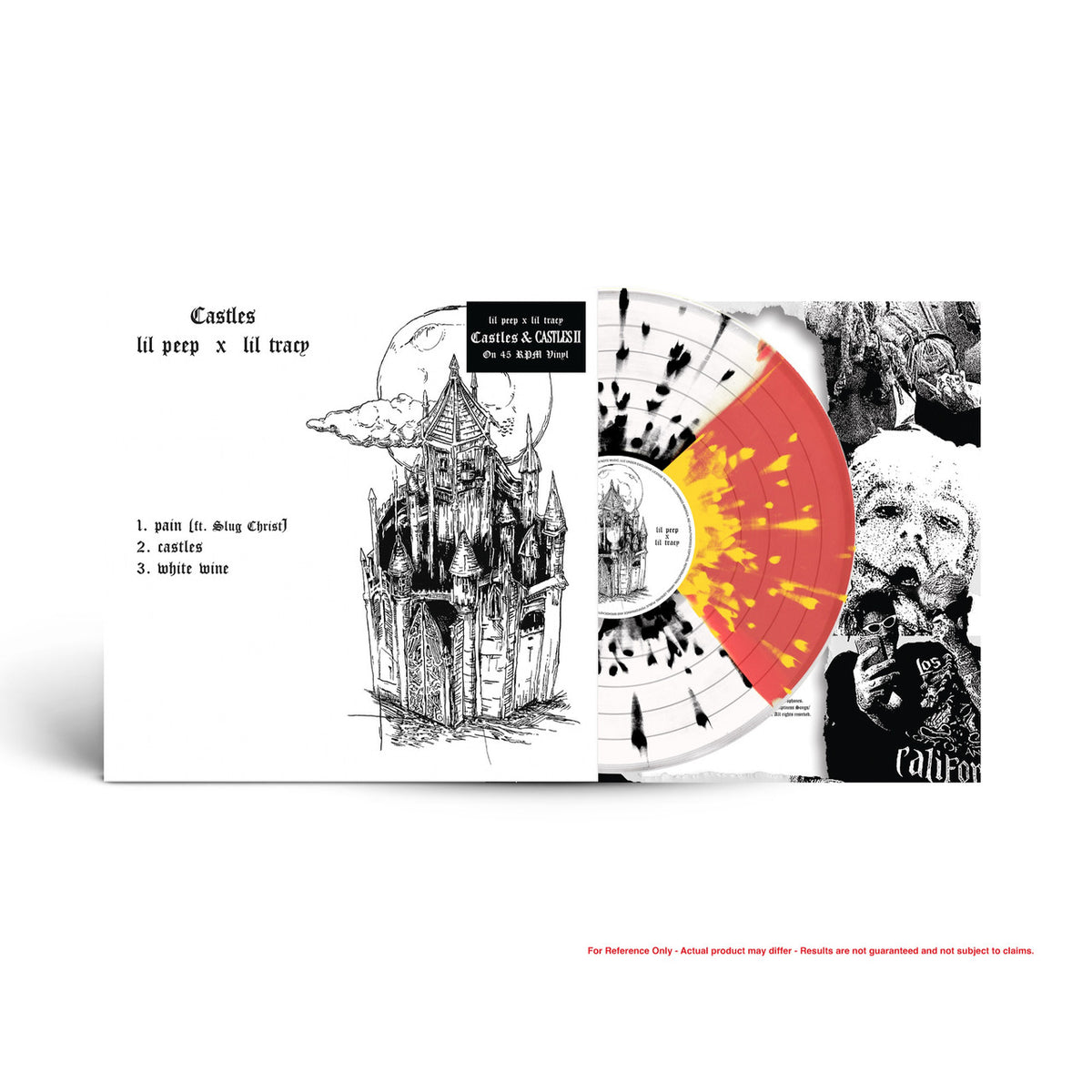 Lil Peep & Lil Tracy "Castles I & II" (2025 Reissue) – LOUD PIZZA RECORDS