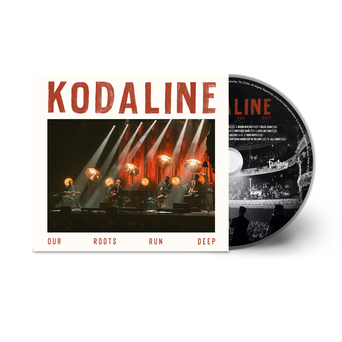 Kodaline "Our Roots Run Deep" CD – LOUD PIZZA RECORDS