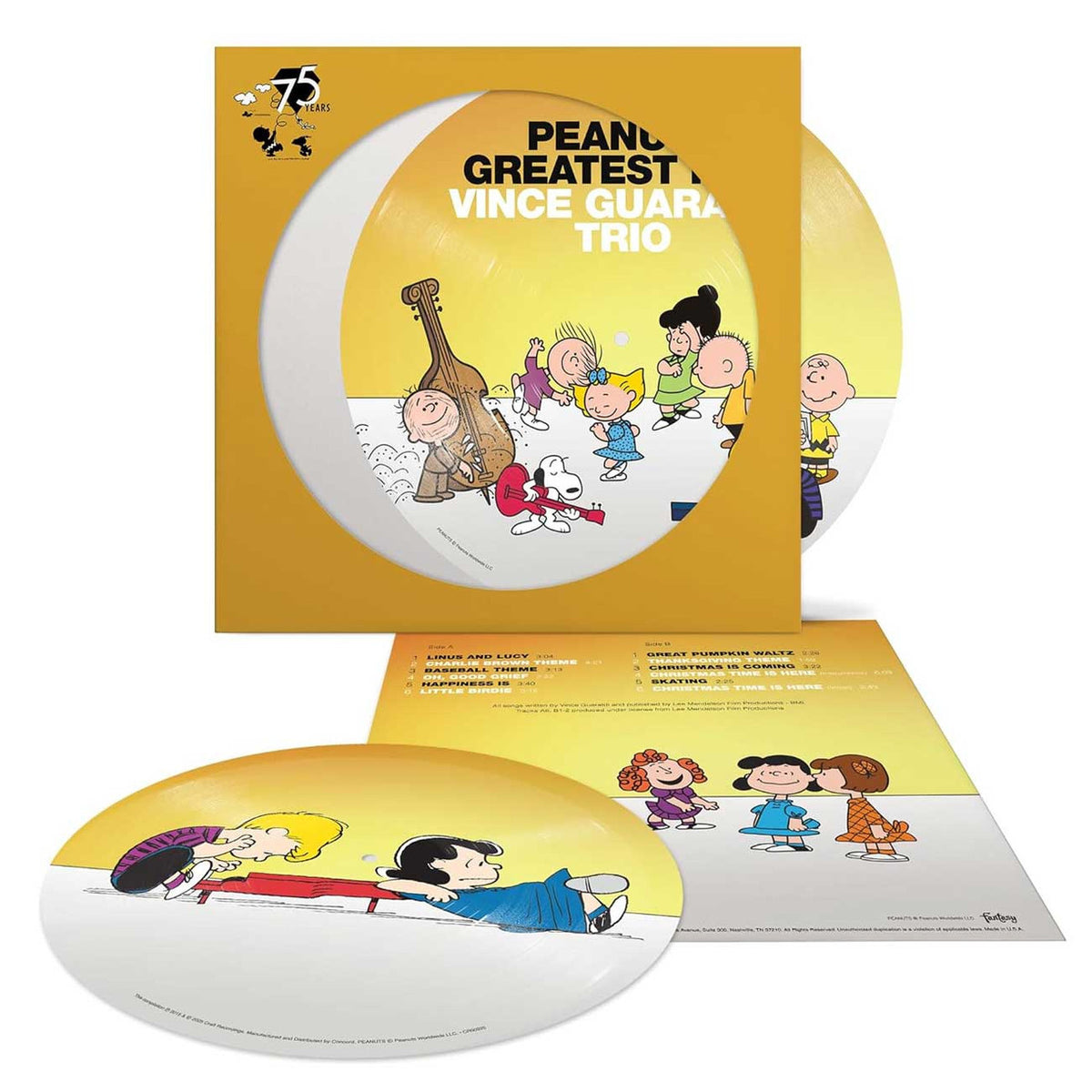 Vince Guaraldi Trio "Peanuts Greatest Hits (75th Anniversary)" (Pictur ...