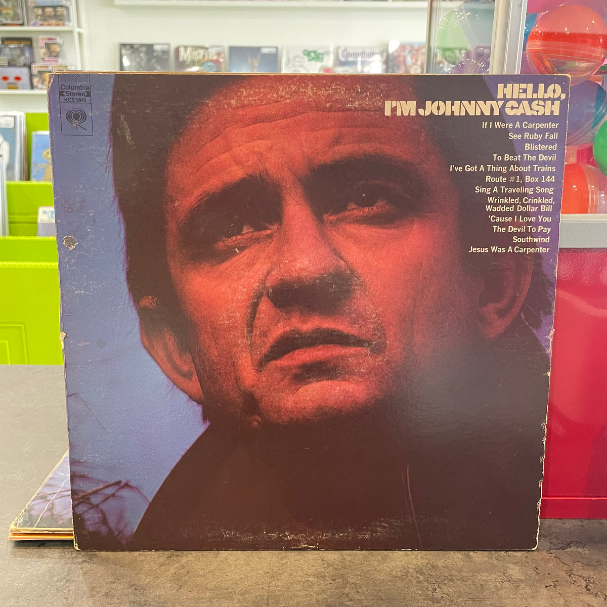 Johnny Cash "Hello, I'm Johnny Cash" (USED) – LOUD PIZZA RECORDS