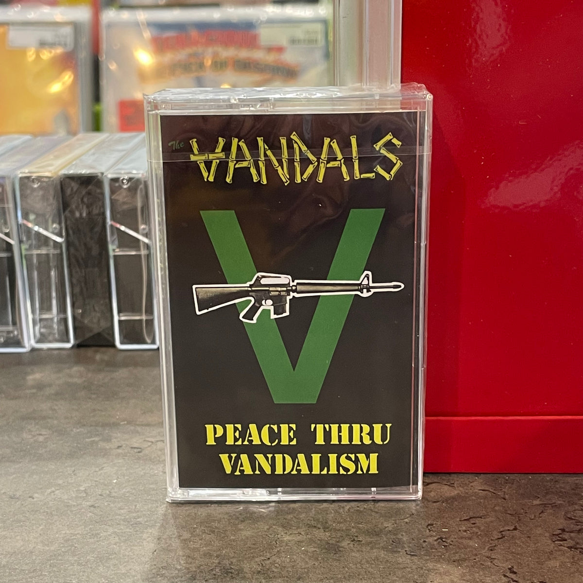 The Vandals "Peace Thru Vandalism" CS – LOUD PIZZA RECORDS