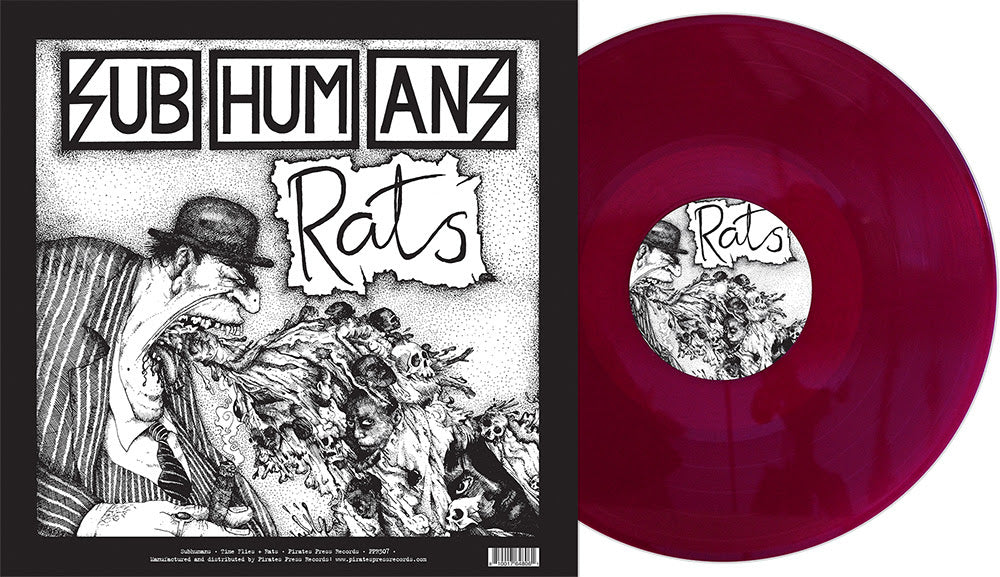 Subhumans "Time Flies + Rats" – LOUD PIZZA RECORDS